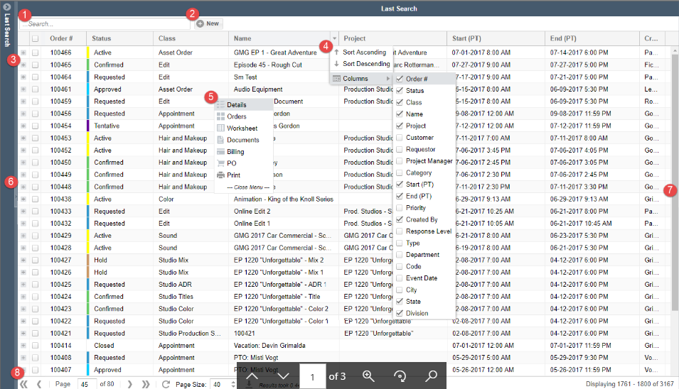 A Guide to the Order Grid Layout and Functionality – ShowMgr.com
