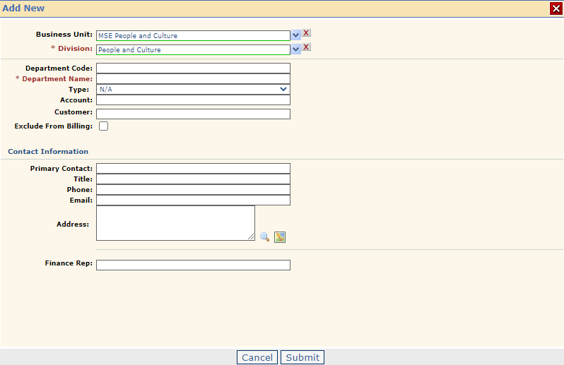 How to add a new Division or Department – ShowMgr.com